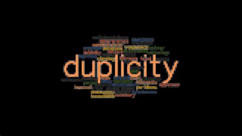 Duplicity Synonyms And Related Words What Is Another Word For