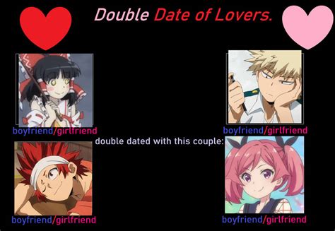 Crossover Double Date By 2cherrysakura2 On Deviantart