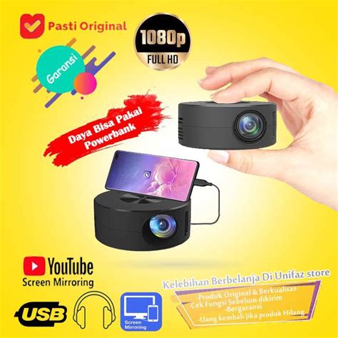Jual Proyektor Proyektor Mini Projector Mini Proyektor Murah