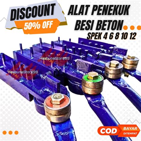 Jual Aa01 Alat Tekuk Besi Begel Penekuk Besi Beton Plat Strip Besi Nako