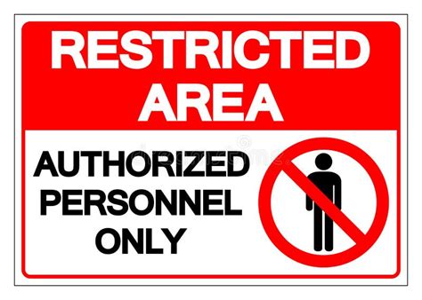 Restricted Area Staff Stock Illustrations 511 Restricted Area Staff