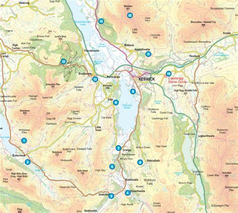 Lake District Short Walks Keswick Borrowdale And… Cicerone Press