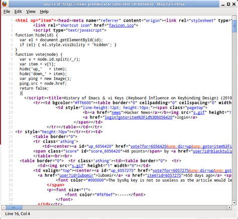 HTML Style Hacker News