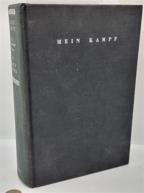 A Hardback Copy Of Mein Kampf By Adolf Hitler Stackpole Pub