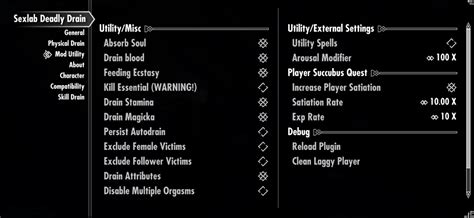 Sexlab Deadly Drain Se Enhanced Beta Page 30 Downloads Skyrim Special Edition Adult