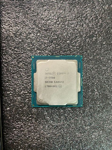 Intel Core I7 7700 7th Gen Computers Tech Parts Accessories Computer Parts On Carousell