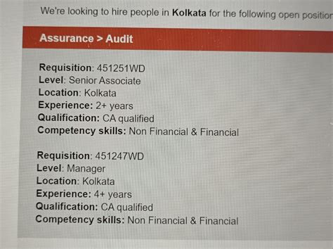Sandip Palit On Linkedin Pwc India Hiring Jobopportunity