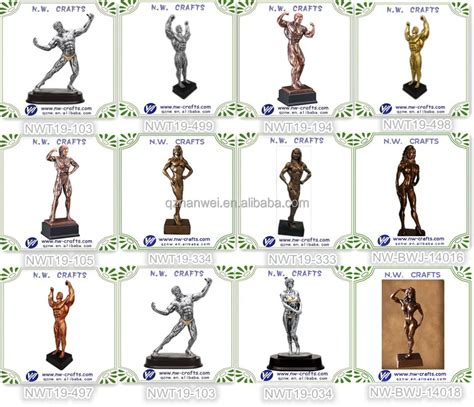 Bikini Model Bodybuilding Trophy Nanwei Sports Sculpture