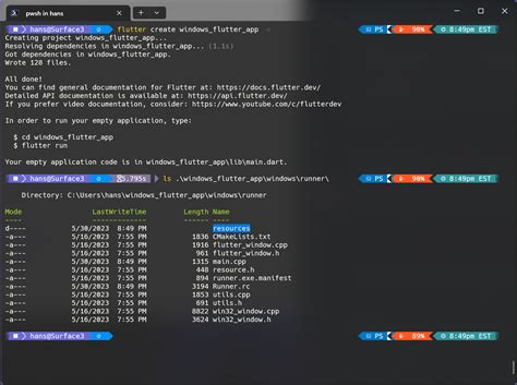 Runner Exe Manifest Missing When Creating New App Issue 127816