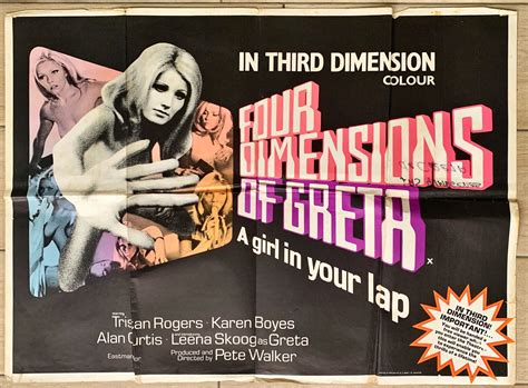 Four Dimensions Of Greta 1972 One Sheet Movie Poster Etsy Australia