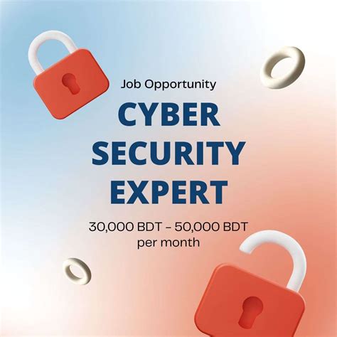 Job Opportunity Cyber Security Expert Akbor Insights