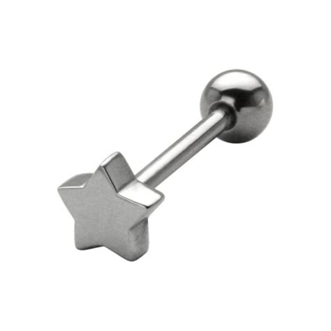 Surgical Steel Threaded Super Star 35A18UK Body Jewellery Shop