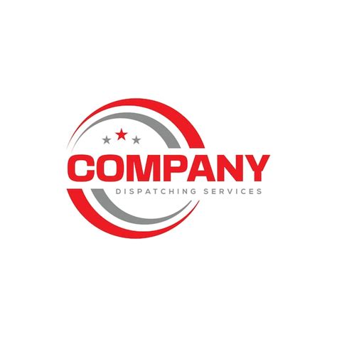 Un Logotipo Para Los Servicios De Despacho De La Empresa Vector Premium
