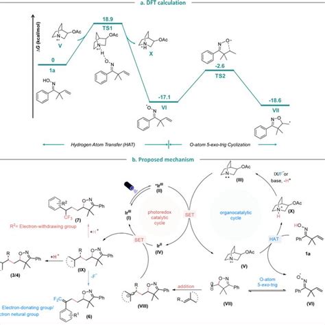 A Dft Calculation Of Hydrogen Atom Transfer And Cyclization Steps Download Scientific