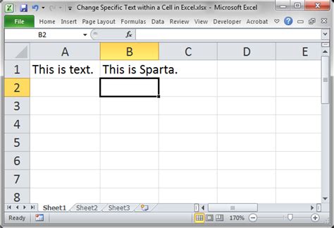 SUBSTITUTE Function Change Specific Text Within A Cell In Excel TeachExcel Com