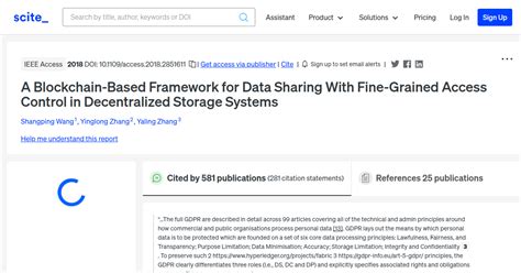 A Blockchain Based Framework For Data Sharing With Fine Grained Access Control In Decentralized