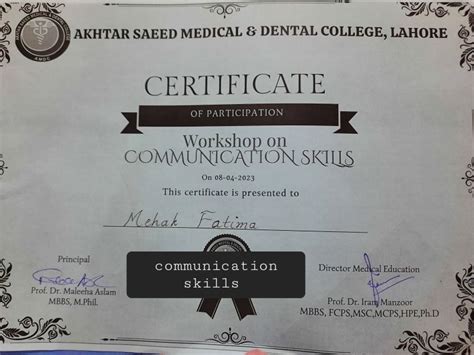 Mehak Fatima On Linkedin Certificate On Skills