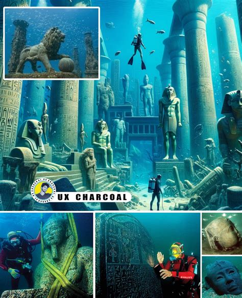 Ux මිත්‍යා පුරාවෘත්තයක් යැයි සිතූ තෝනිස් හෙරක්ලියන් නගරය ගැඹුරු මුහුදු පතුලේ ගිලී තිබියදී