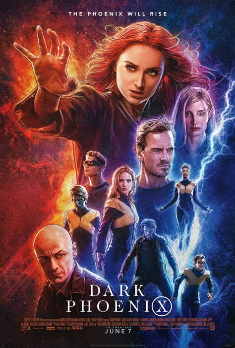 Dark Phoenix 18 Of 32 Extra Large Movie Poster Image Imp Awards