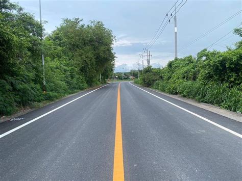 ทช ปรับปรุงผิวจราจร ถนนสาย ชบ 3102 อ พนัสนิคม เกาะจันทร์ เสร็จแล้ว ถนนดีเดินทางปลอดภัย