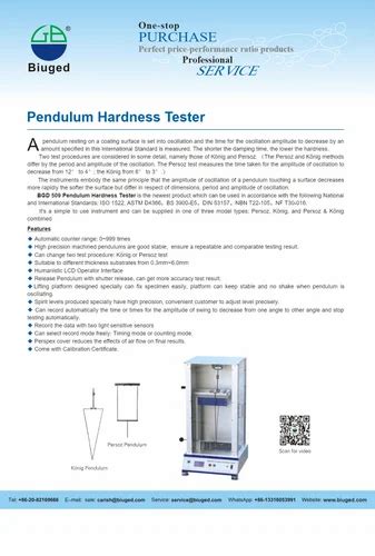 Digital Pendulum Hardness Tester 509 At ₹ 220000 In Vasai Id