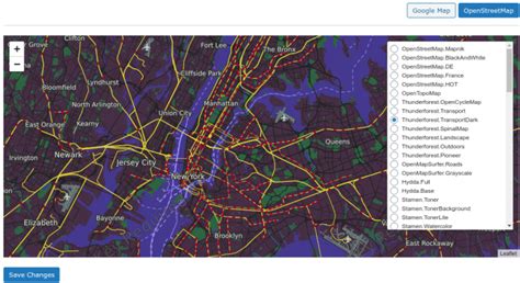 Custom Map Styles GeoDirectory