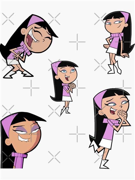 Trixie Tangs Sticker For Sale By Loram Redbubble