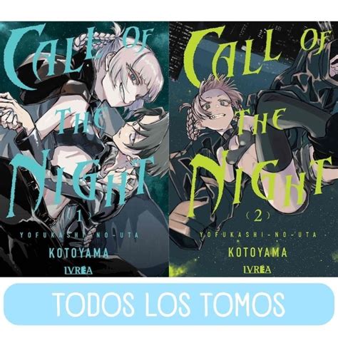Manga Call Of The Night Todos Los Tomos ELIUS