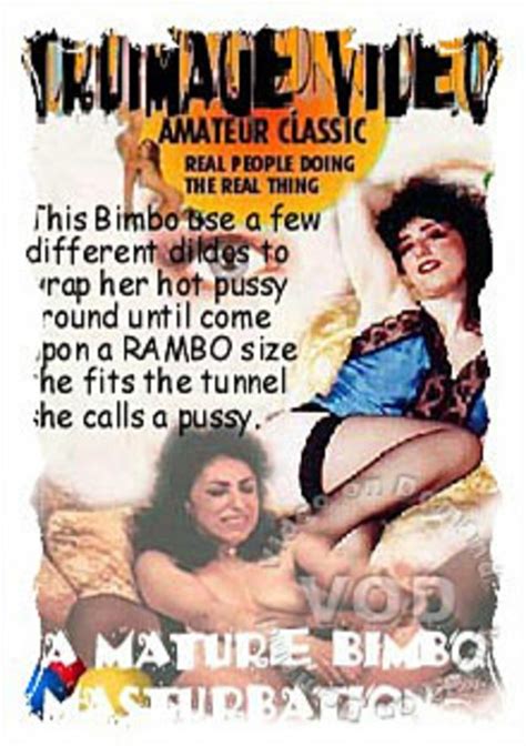 A Mature Bimbo Masturbation By Tru Image Video Hotmovies