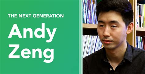 The Next Generation Andy Zeng Ontario Institute For Cancer Research