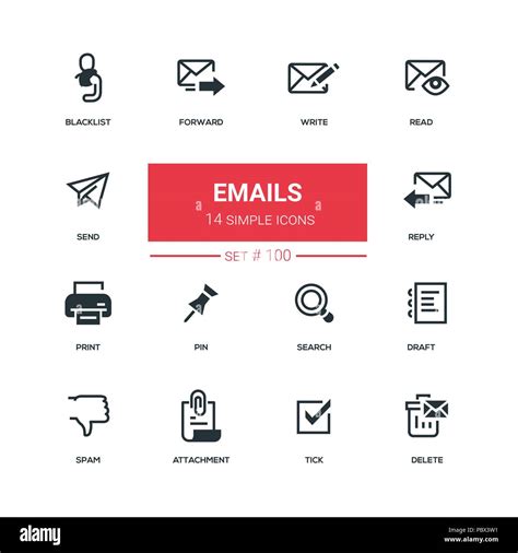 Email Attachment Symbol Cut Out Stock Images And Pictures Alamy