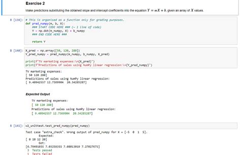 Unit Test Issue In C2w2 Programming Lab Exercise 2 Calculus For