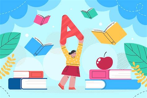 Free Vector Flat Design Glossary Illustration