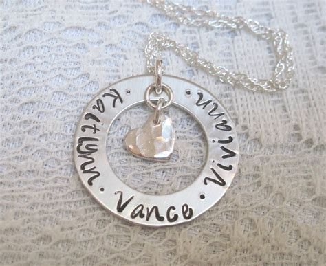 Mother Sterling Silver Mommy Necklace Mommy Mother