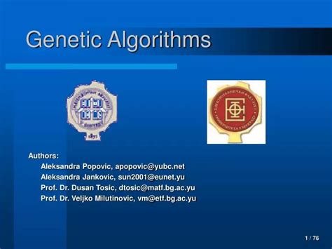 PPT Genetic Algorithms PowerPoint Presentation Free Download ID 3905213