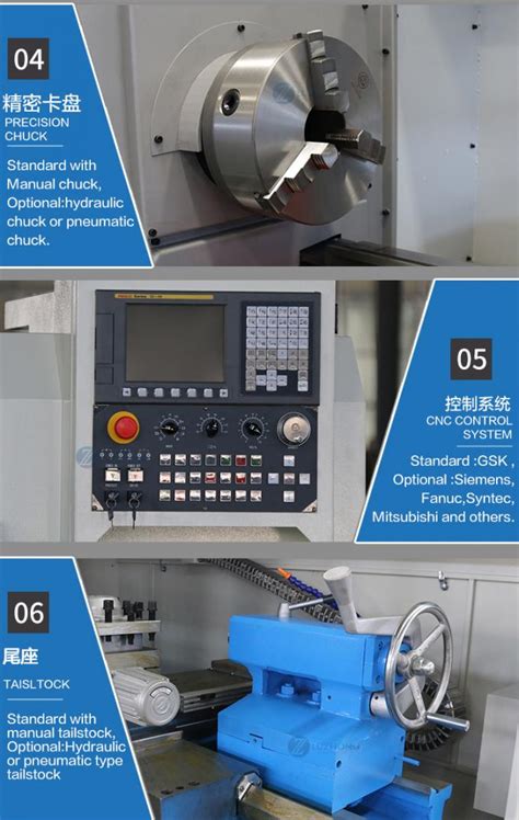 Horizontal Flat Bed CK CK Lathe CNC Machine