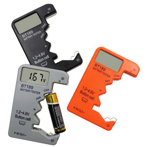 Universal Battery Tester With Lcd Display Multi Purpose Digital