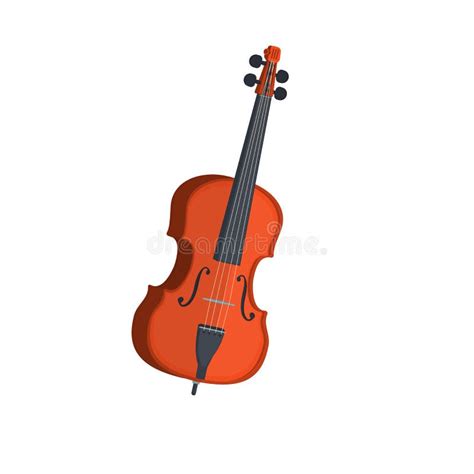 Bass Musical Instrument Stock Illustration Illustration Of Realistic