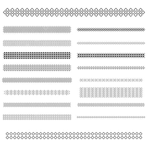 design elements text divider line set header line paragraph geometric