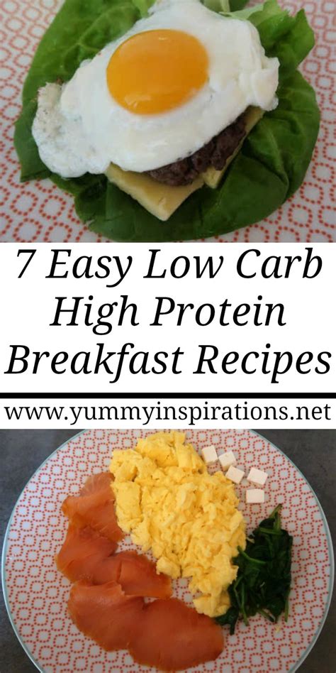 7 High Protein Low Carb Breakfast Recipes Quick And Easy Ideas