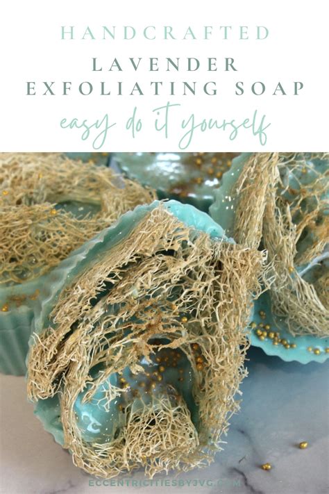 Diy Exfoliating Loofah Cashmere Melt And Pour Soap