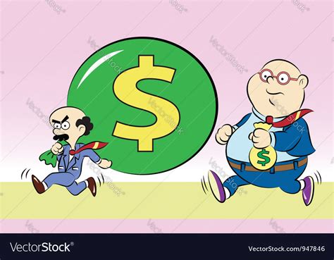 Thieves Cartoon Royalty Free Vector Image Vectorstock