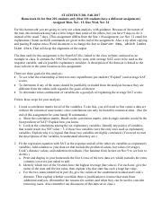 HW Pdf STATISTICS Fall Homework For Stat Babes Only Stat Babes Have