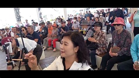 스마일 😊 공연단 박자병색소폰연주♡찔레꽃♡월미도 학무대 Youtube