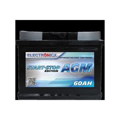 AGM-Batterie 75Ah 12 V 750A Autobatterie Starterbatterie, 112,49