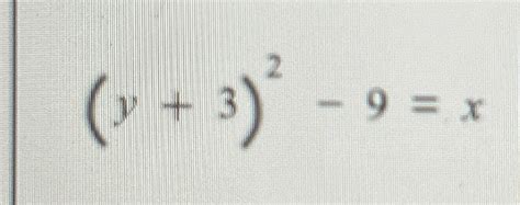 solved y 3 2 9 x ﻿does this equation define y as a function