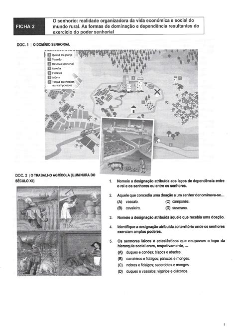 Ficha 2 História A Studocu