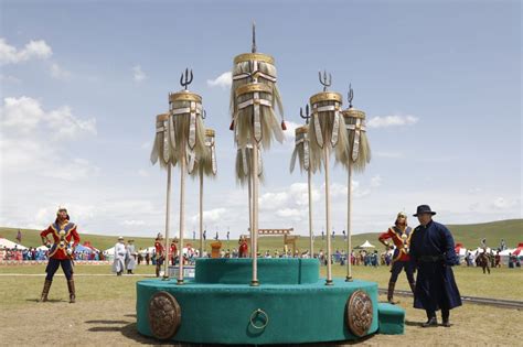 Монгол Улсын Ерөнхийлөгч Халтмаагийн Баттулга Үндэсний их баяр наадмыг нээж үг хэллээ