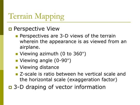PPT Terrain Mapping And Analysis PowerPoint Presentation Free