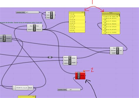 Length Of Line Sdl Not Matching Input Data From Csv Grasshopper